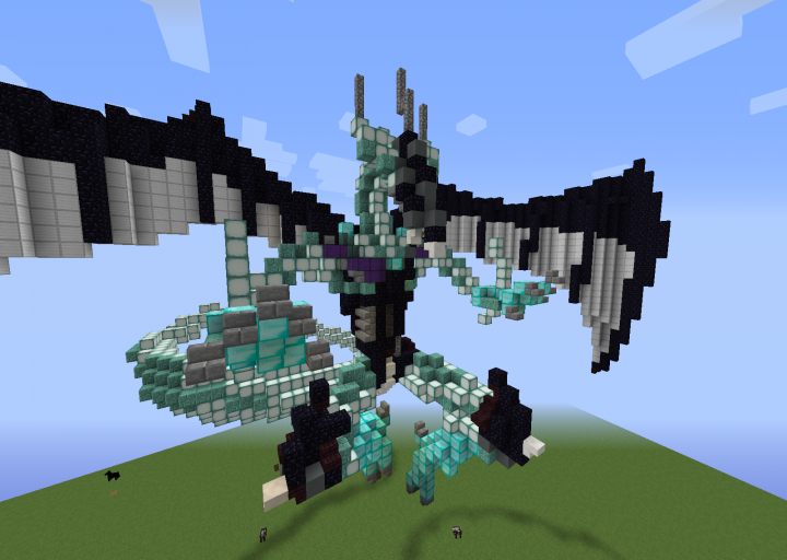 Malefic Stardust Dragon | Yu-Gi-Oh! Minecraft Map