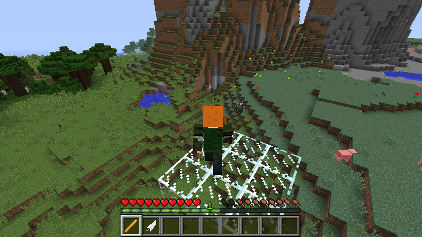 1.9 single command moving platforms Minecraft Map