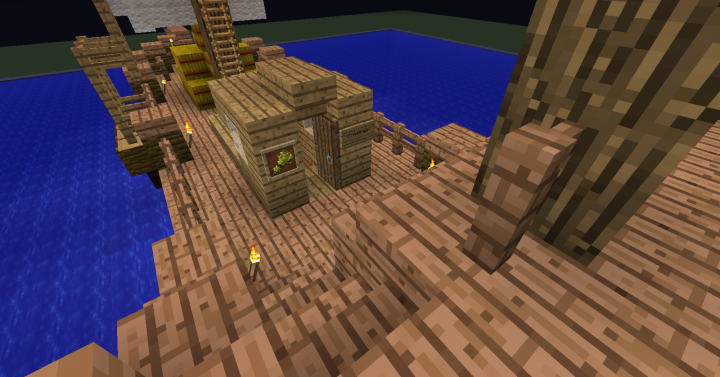 Segelschiff/sailing ship "Mauritius" Minecraft Map