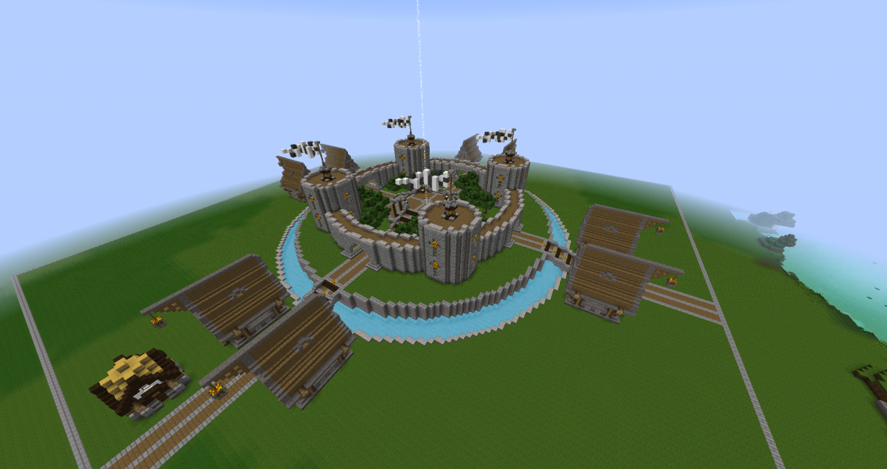 Working On New Server Spawn Minecraft Map