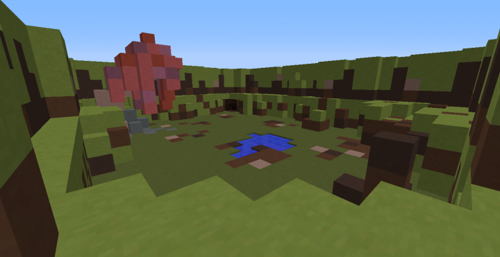 Pretty Flat Area Minecraft Map