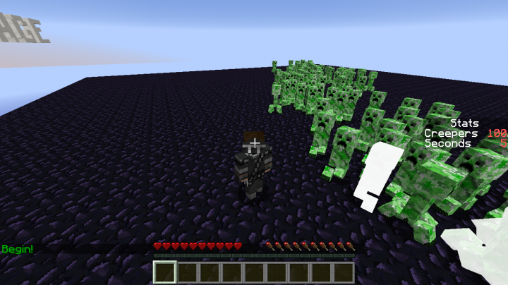 The Minecraft Creeper Challenge Minecraft Map