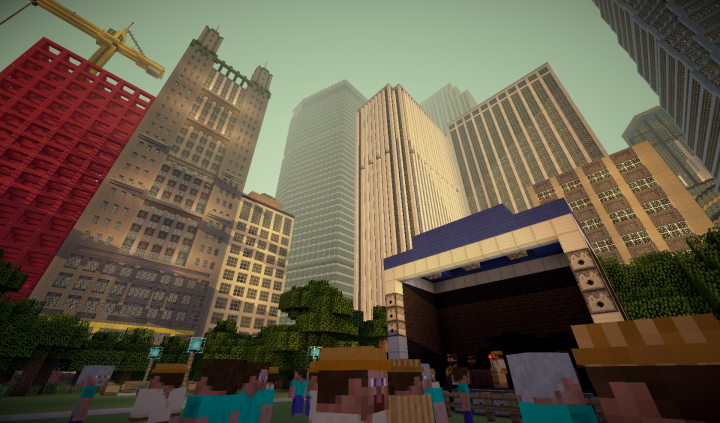 Downtown City [ OUTDATED ] Minecraft Map