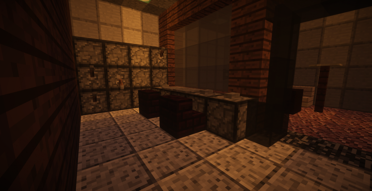 modern industrial home Minecraft Map