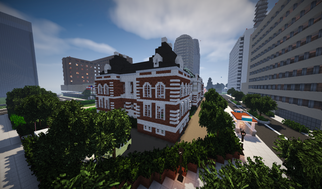 Japanese Ministry of Justice Minecraft Map