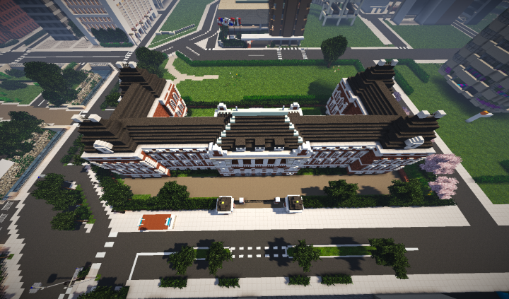 Japanese Ministry of Justice Minecraft Map