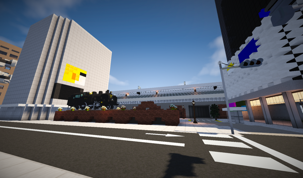 The Train Stations of Tokyo Minecraft Map