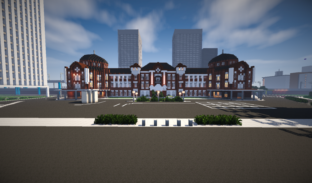 The Train Stations of Tokyo Minecraft Map
