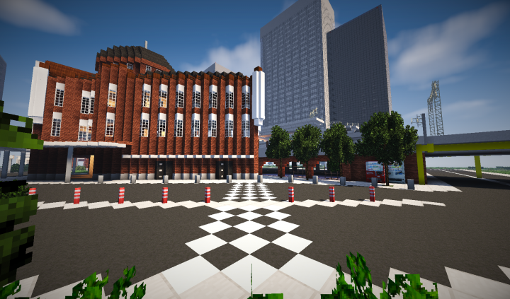The Train Stations of Tokyo Minecraft Map