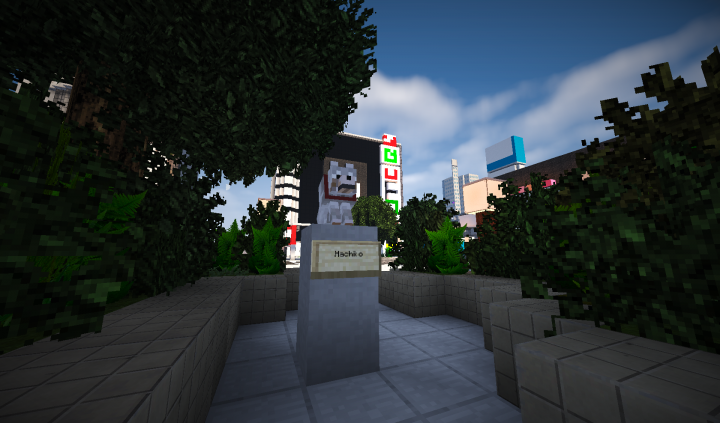 The Train Stations of Tokyo Minecraft Map