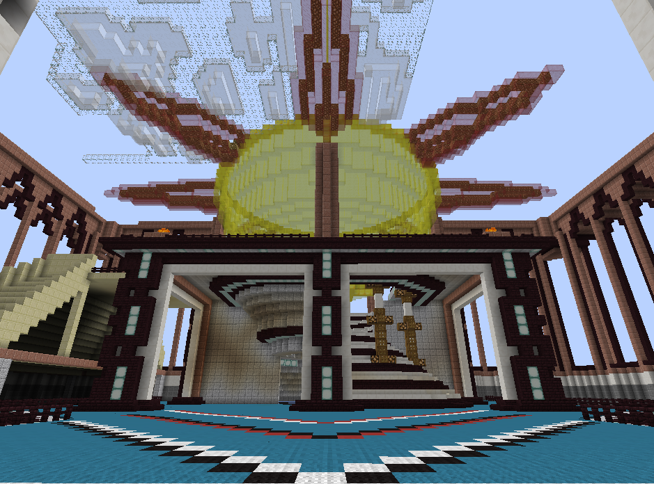 Server build compititions spawn Minecraft Map