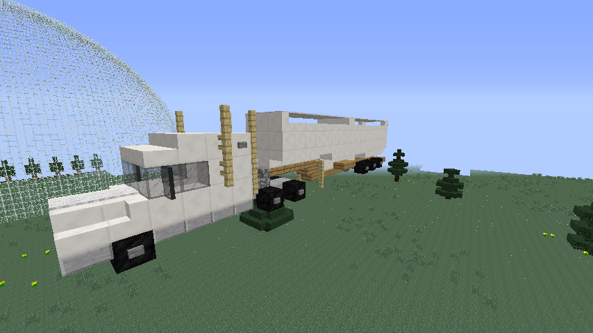 Minecraft Truck - Schematic Minecraft Map