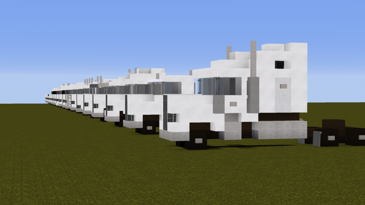 realistic tractor trailers | ECS Minecraft Map