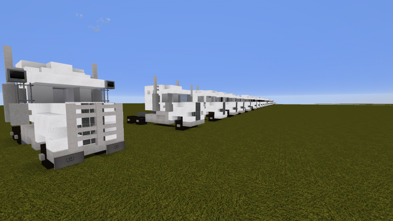realistic tractor trailers | ECS Minecraft Map