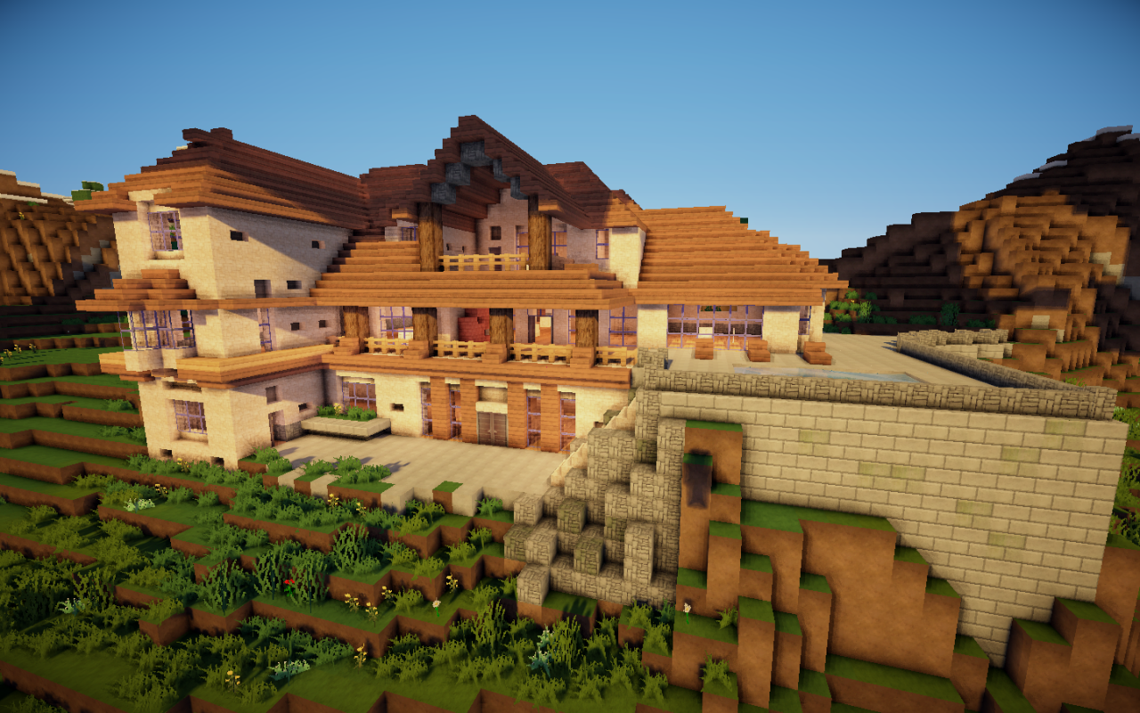Traditional Mansion Minecraft Map