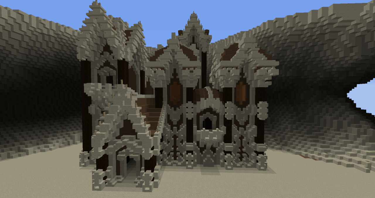 Little Sandstone Palace Minecraft Map