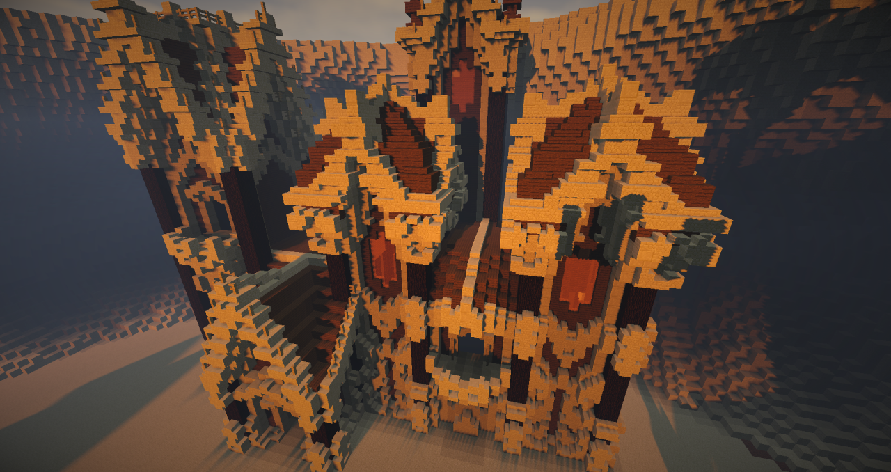 Little Sandstone Palace Minecraft Map