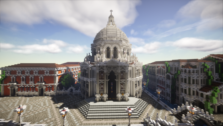 Venice -Basilica di Santa Maria della Salute- Minecraft Map