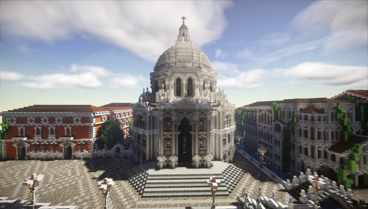 Venice -Basilica di Santa Maria della Salute- Minecraft Map