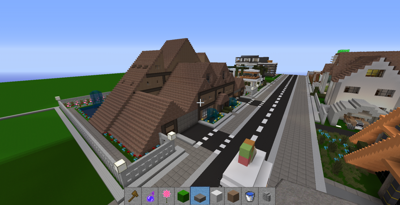 Modern Pyramid House Minecraft Map