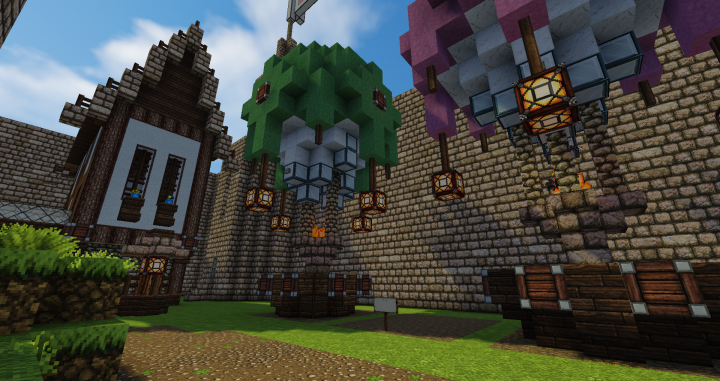 Shubble's Castle Building Contest Minecraft Map