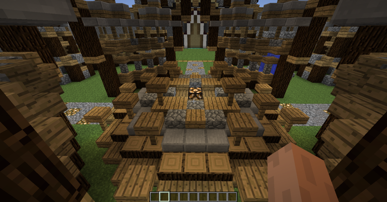 Hub spawn Minecraft Map
