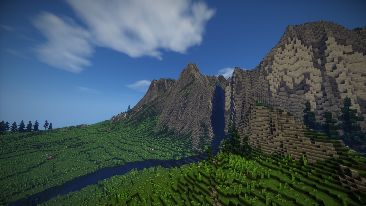 Mountains of Lindheim - Ultra Realistic Terrain Minecraft Map