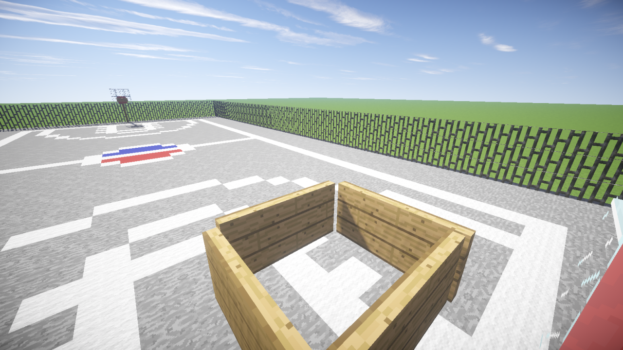Outdoor Basketball Court (Full) Minecraft Map