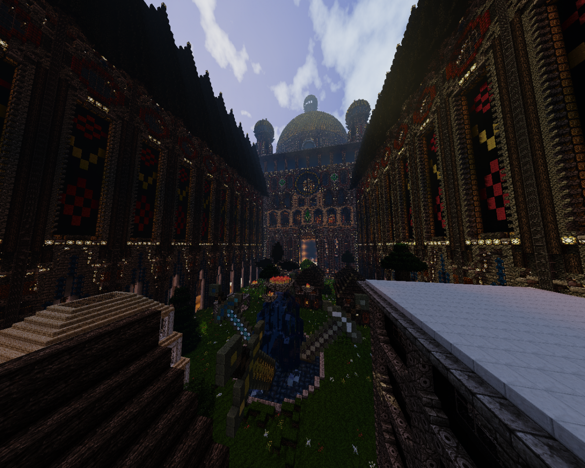 The V castle Minecraft Map