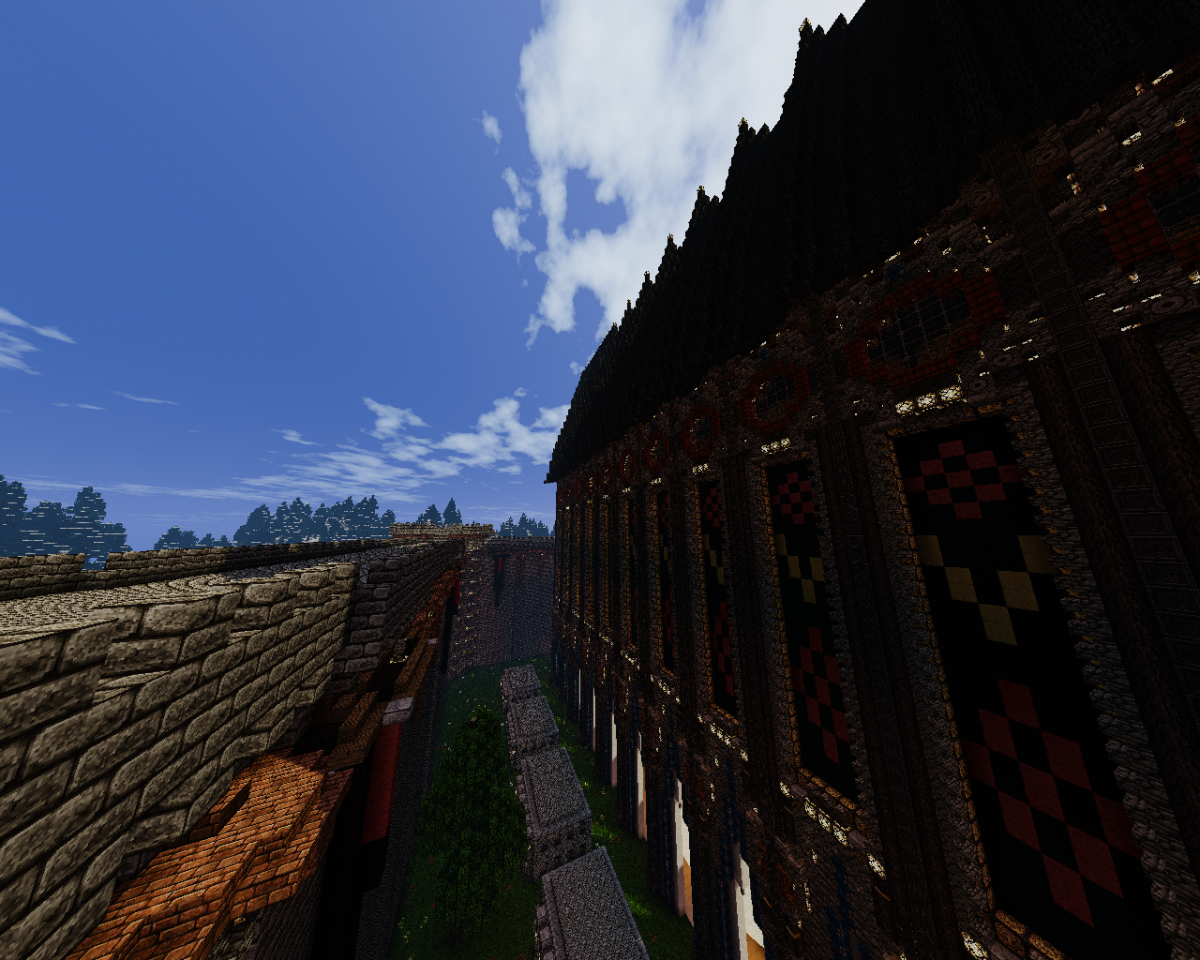 The V castle Minecraft Map