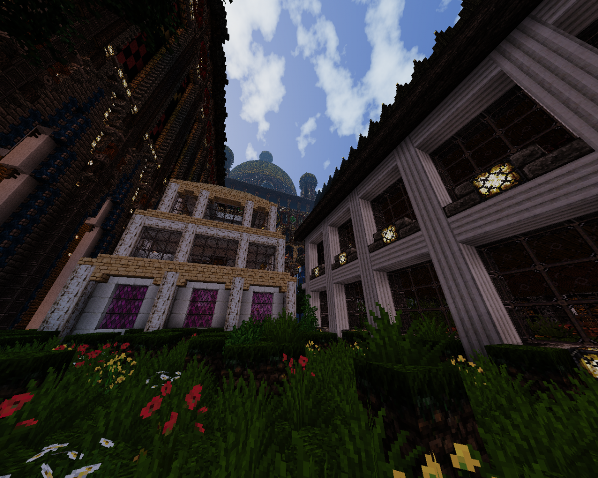 The V castle Minecraft Map