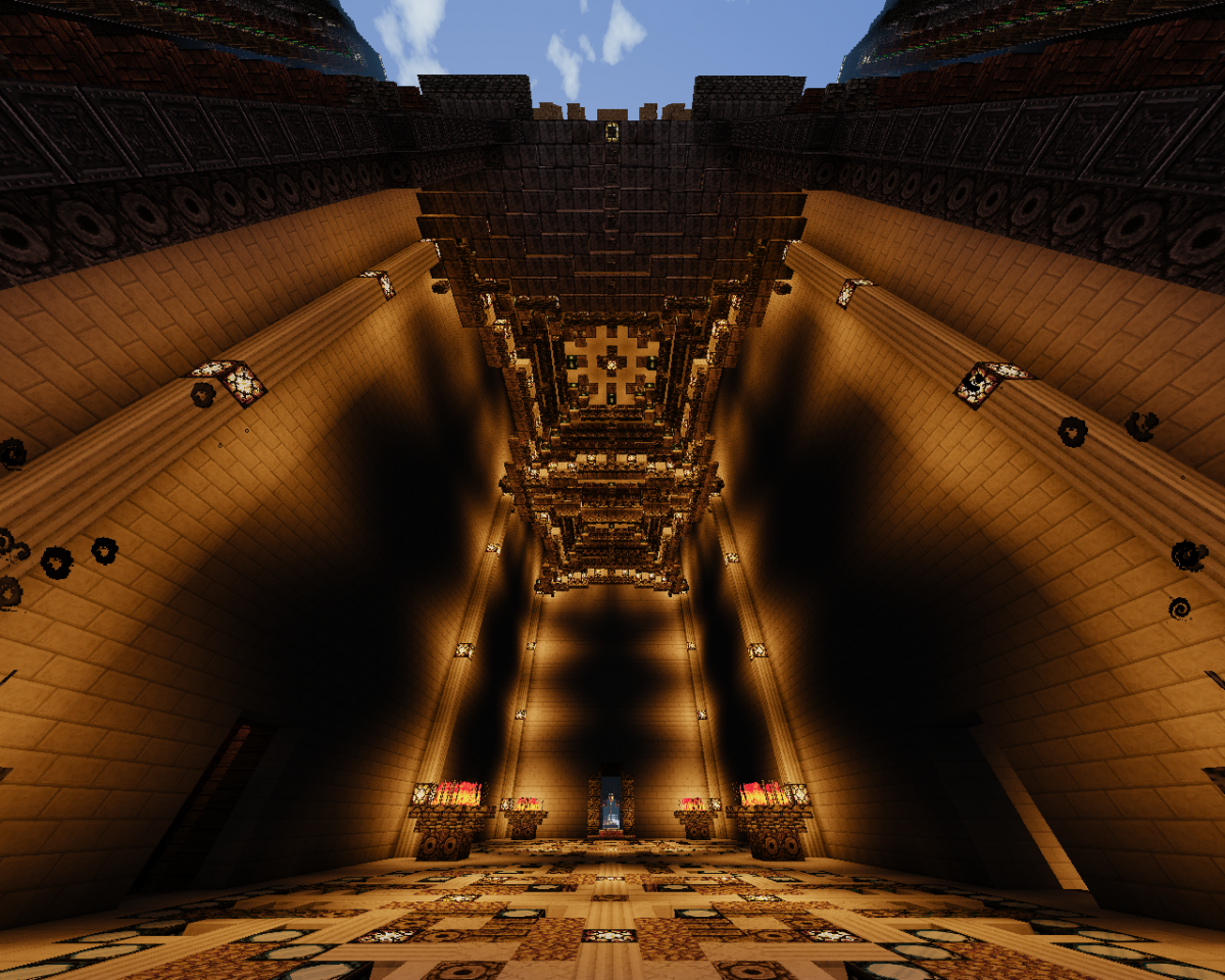 The V castle Minecraft Map