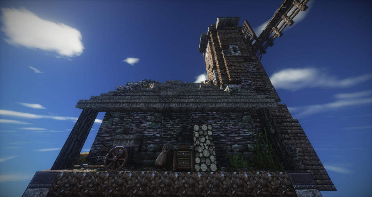 Chilfurrow Mill + Granary Minecraft Map