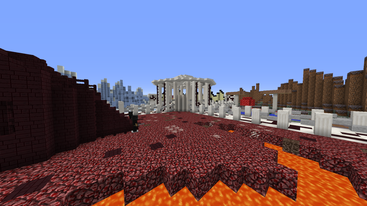 Four Biome Server HUB Minecraft Project