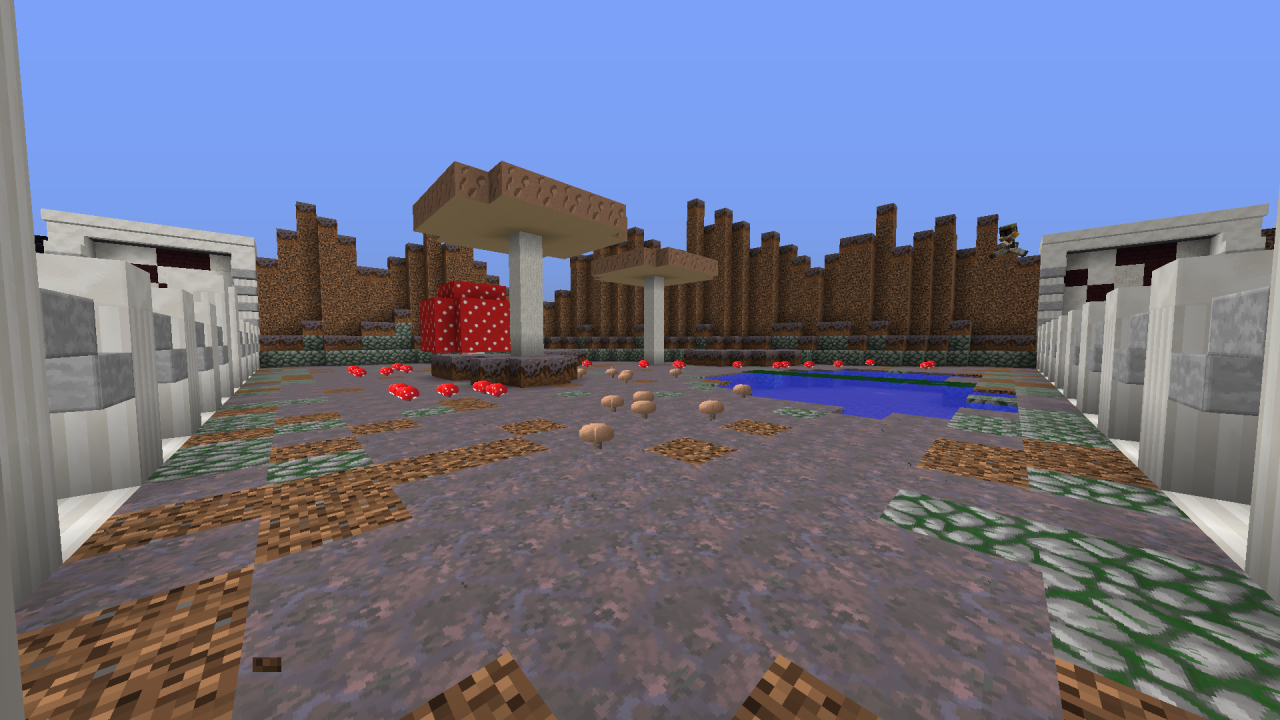 Four Biome Server HUB Minecraft Map