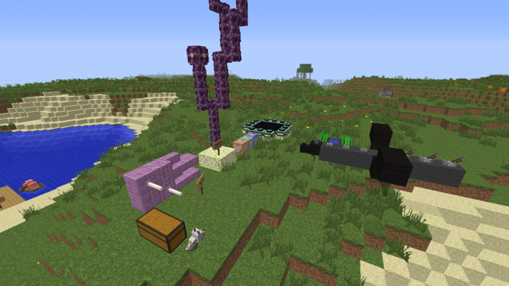 1.9 Update Showcase (Includes Zombie Wolf Texture!) Minecraft Map