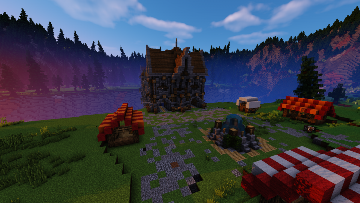 Gothic Bridge Design Minecraft Map