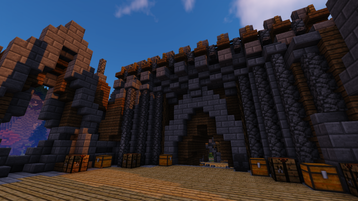 Gothic Bridge Design Minecraft Map