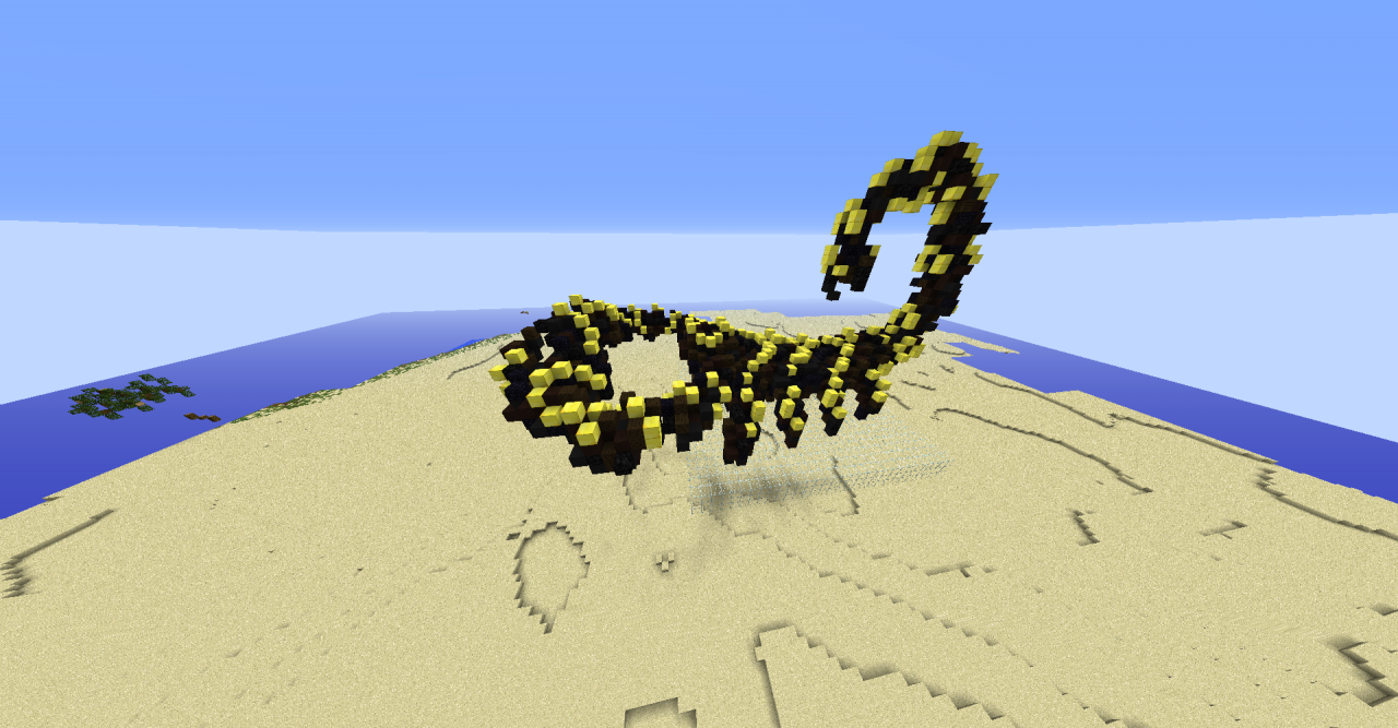 Scorpion Organic [Sandstorm project] Minecraft Map