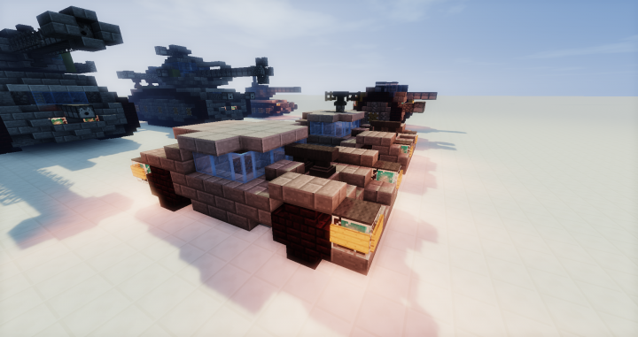 Sci-Fi Land Vehicles Minecraft Project
