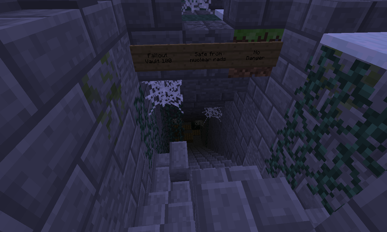 Fallout : Vault 100 [Update 1.1] Minecraft Map