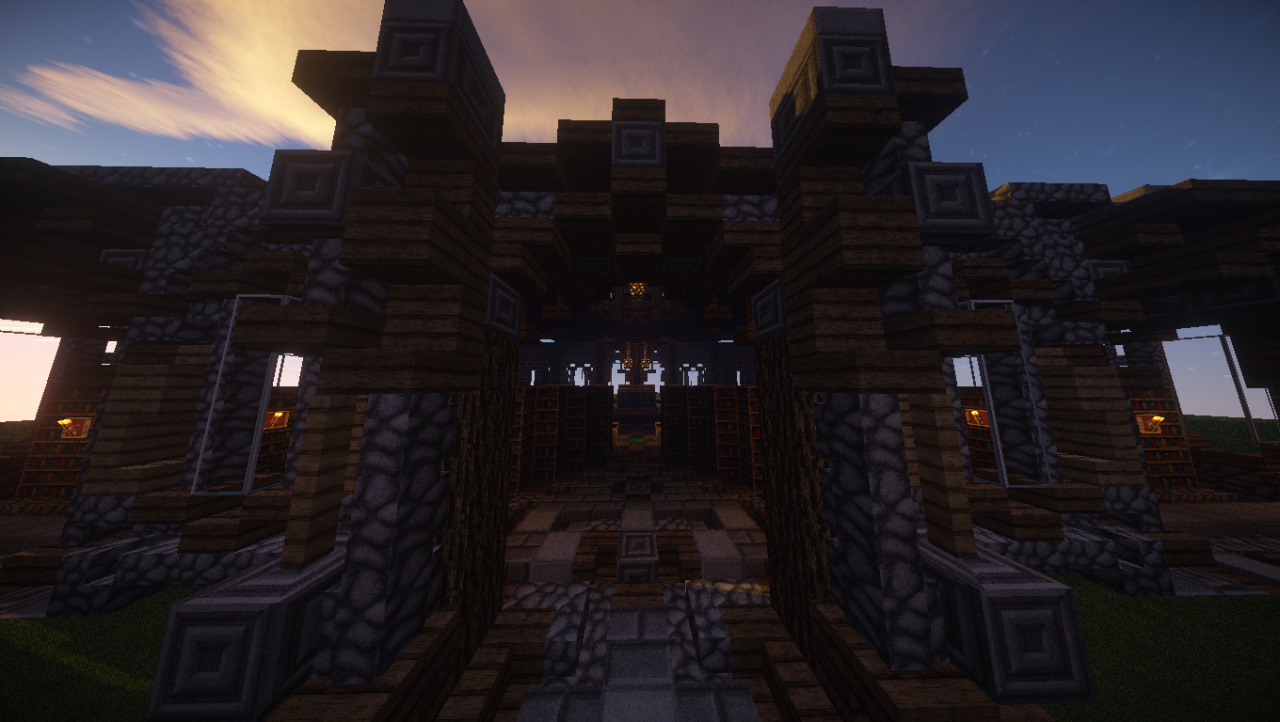 Medieval Library Minecraft Map