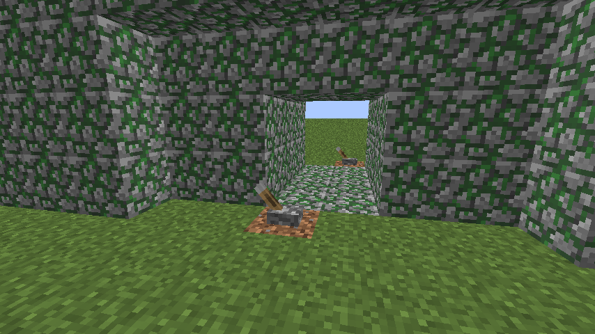 Lever Automatic Door Minecraft Map