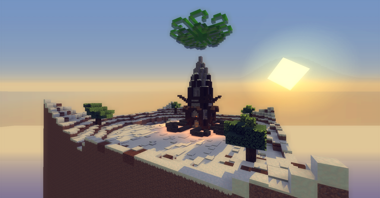 Winter Tower Minecraft Map