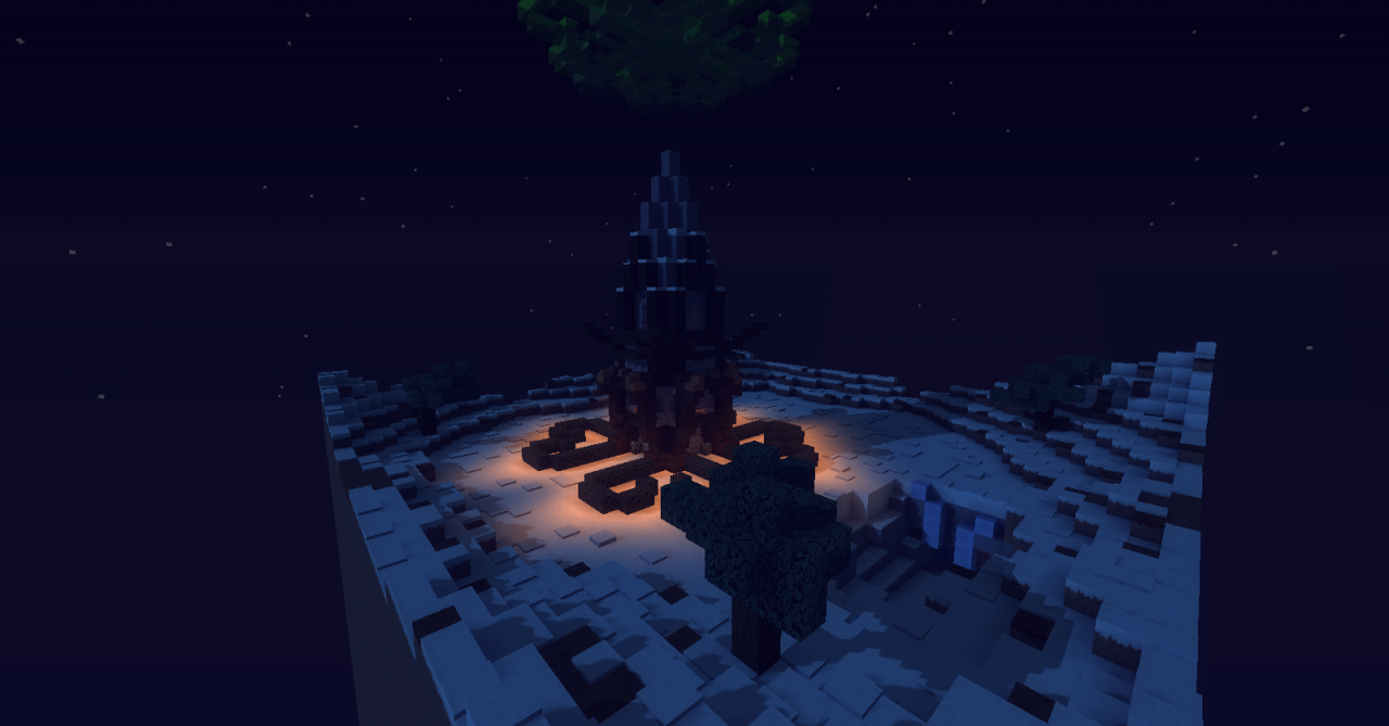 Winter Tower Minecraft Map