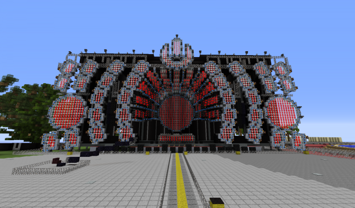 Ultra Music Festival Miami 2014 Minecraft Map