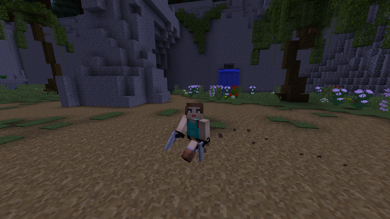 Tomb Raider 1- the lost valley {REMASTERD} Minecraft Map