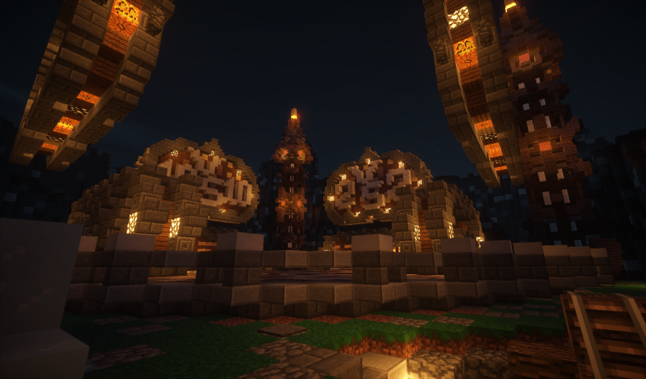 Hub Towers [ PvP-WarCraft ] Minecraft Map