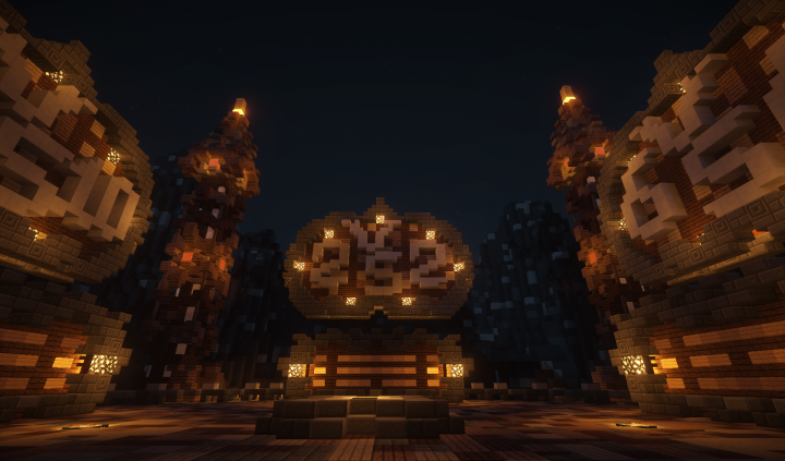 Hub Towers [ PvP-WarCraft ] Minecraft Map