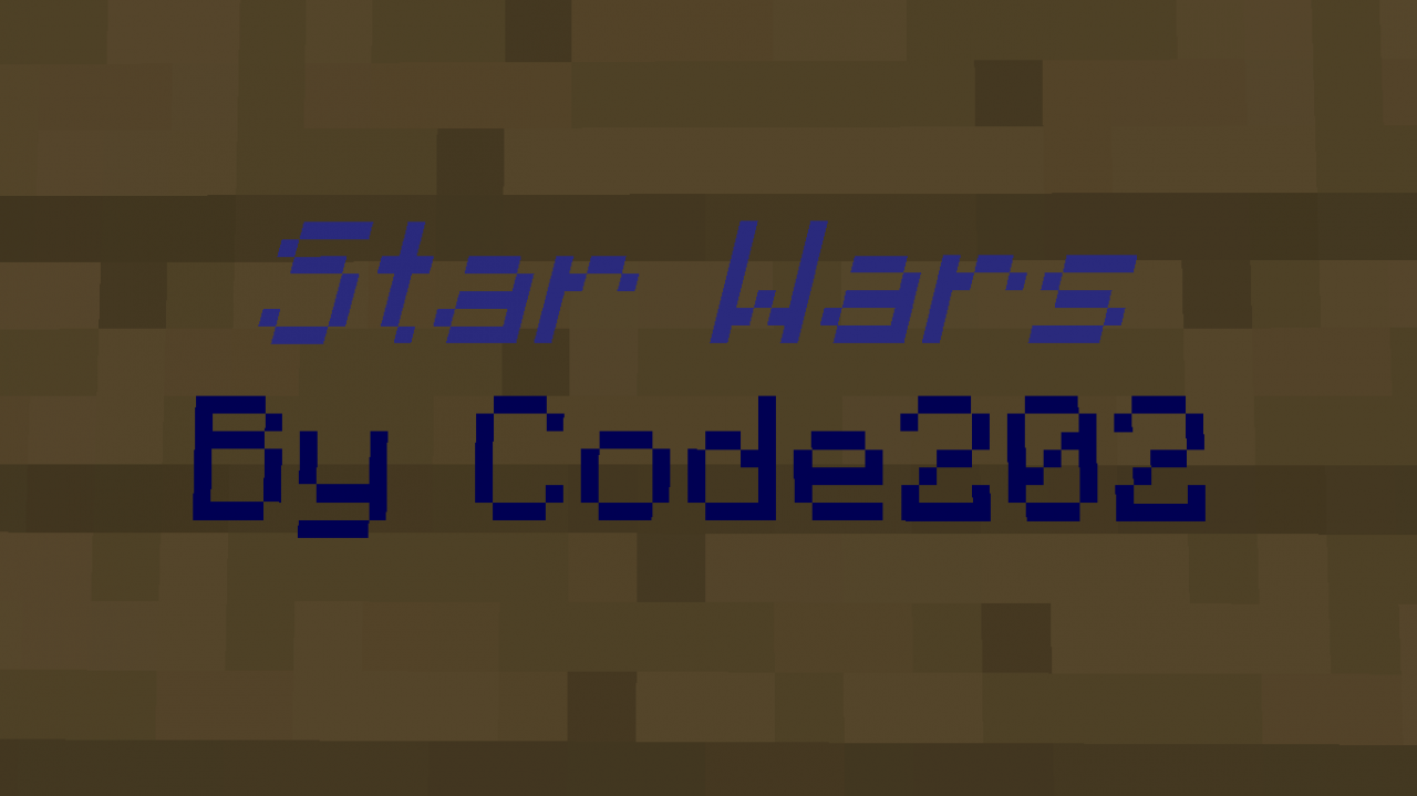 Star Wars Mod - Only One Command Minecraft Map